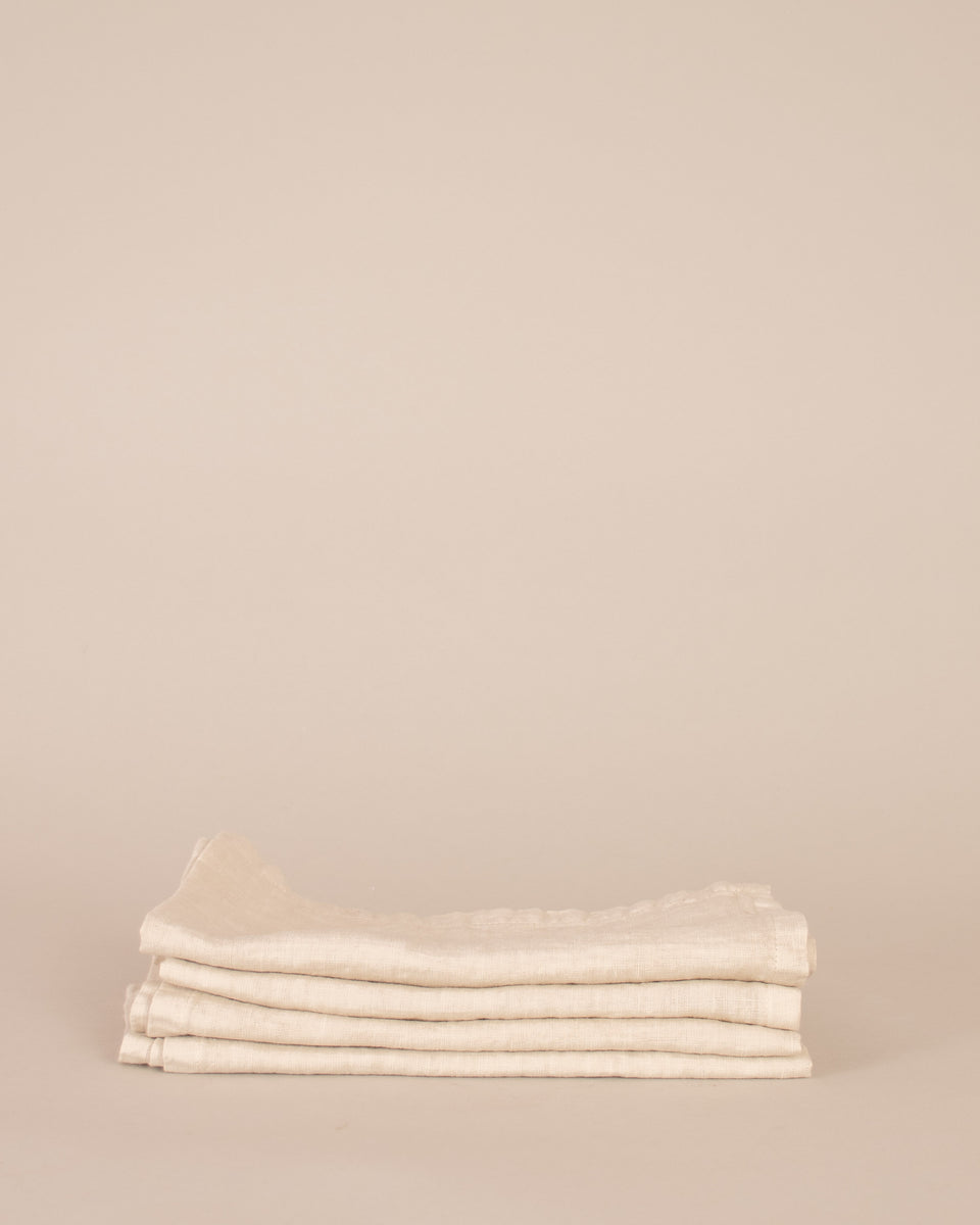 Tela Linen Napkin in Ecru